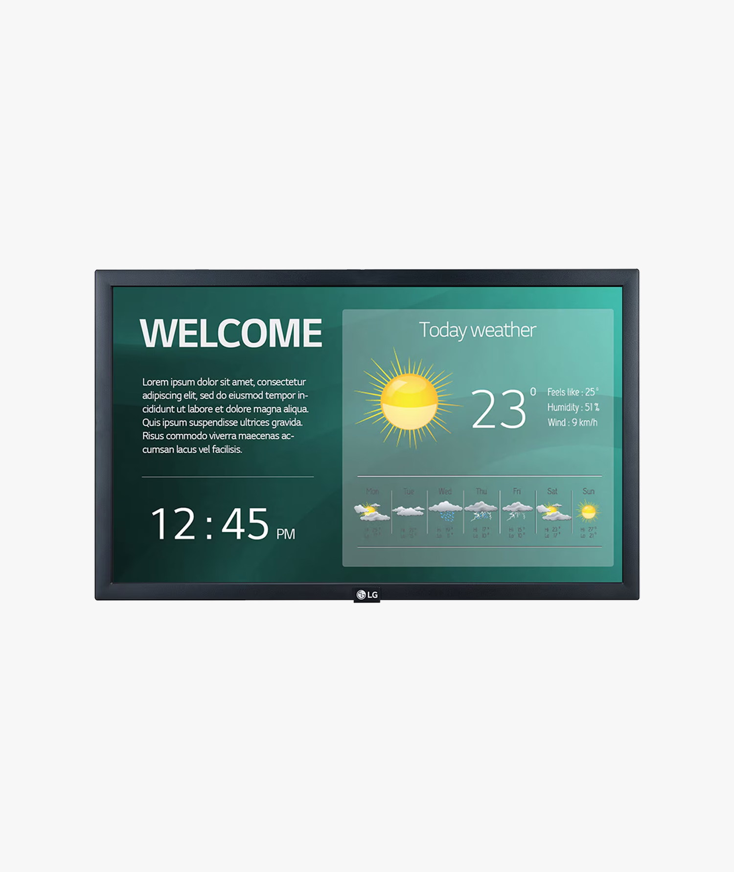 LG SM Series 22" webOS Small-Sized Display