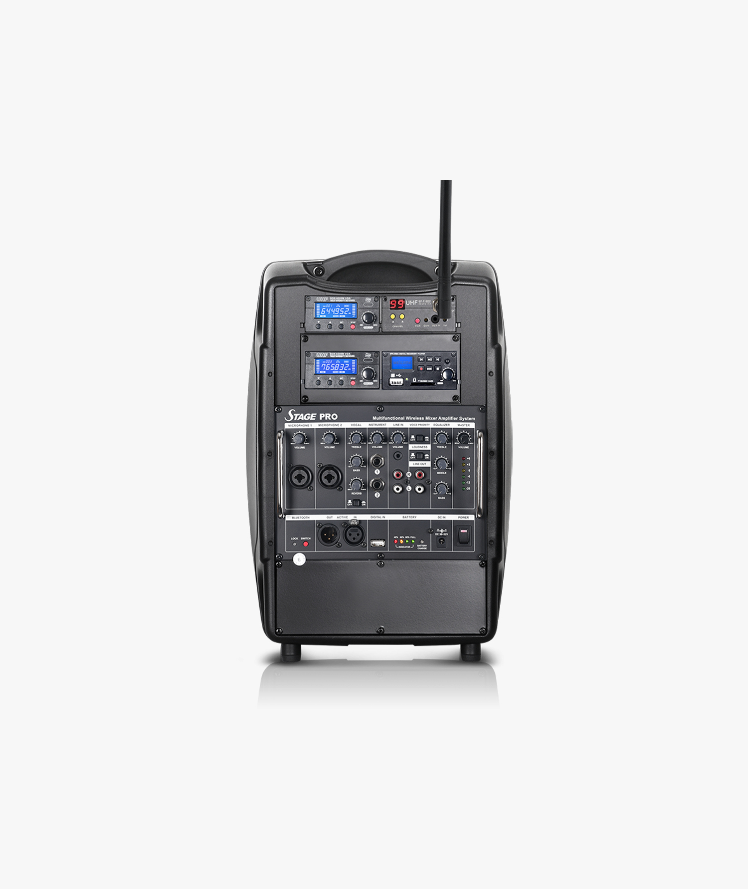 Chiayo Stage Pro Portable Wireless Mixer PA System | Vision One