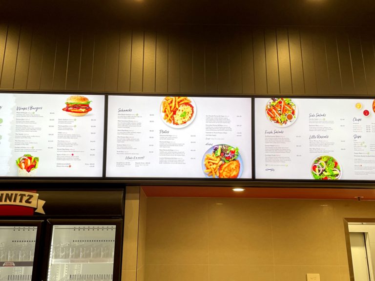 Schnitz, Northland - Digital Menu Boards | Vision One