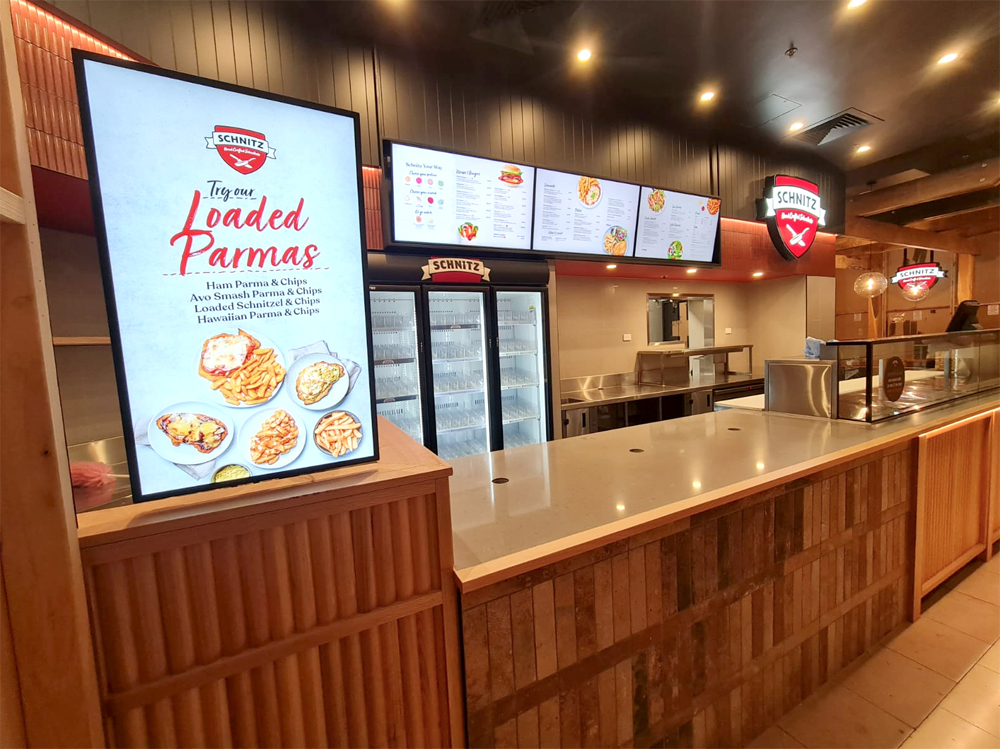 Schnitz, Northland - Digital Menu Boards | Vision One