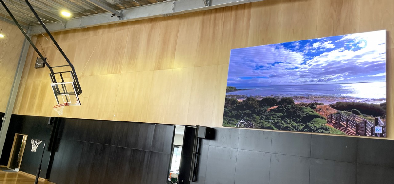 Cowes Primary School - LED Video Wall in School Hall | Vision One