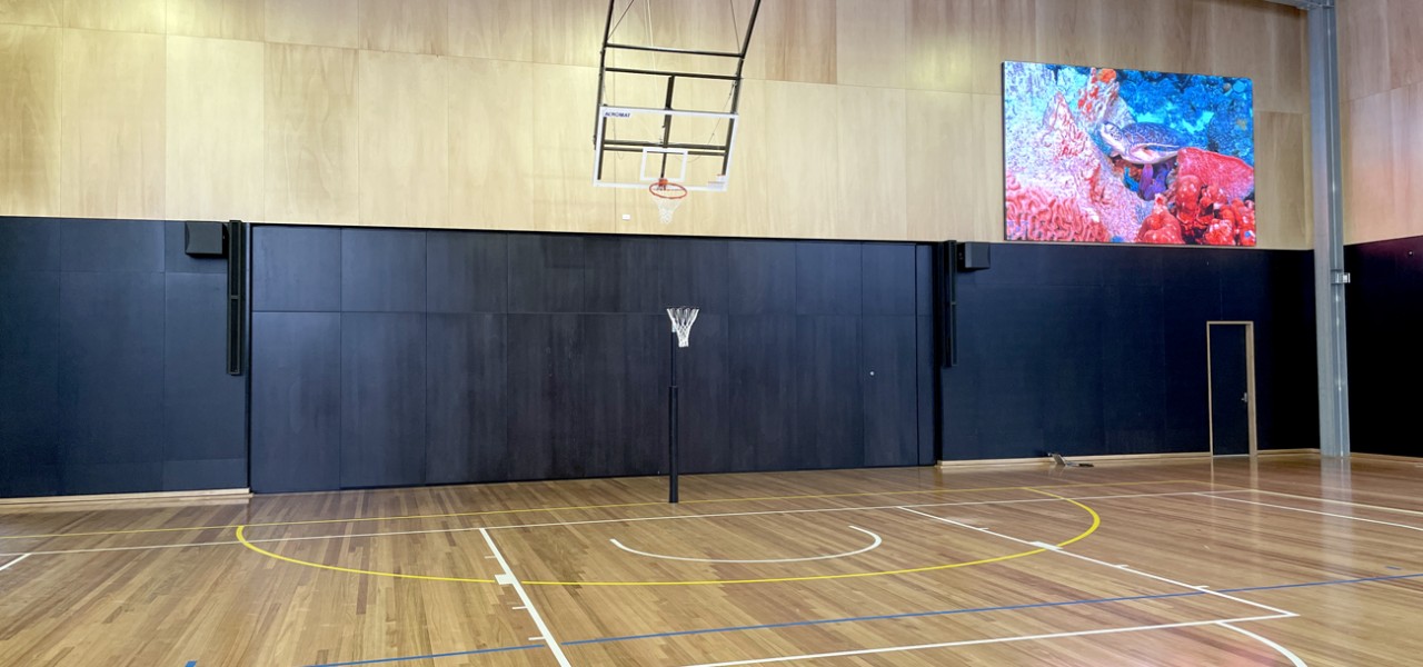 Cowes Primary School - LED Video Wall in School Hall | Vision One
