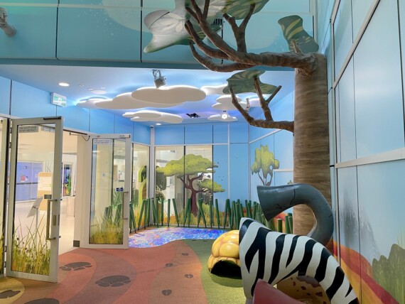 Monash Children's Hospital - Interactive Fish Pond Projection | Vision One