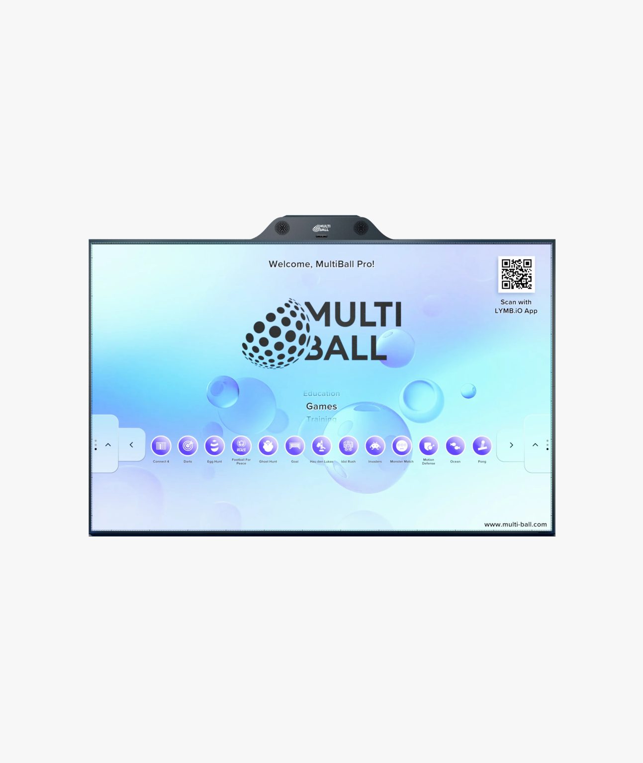 MultiBall Interactive Sports Wall | Vision One