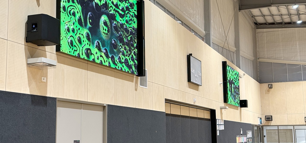 Gaayip-Yagila Primary School - LED Walls in School Gymnasium | Vision One