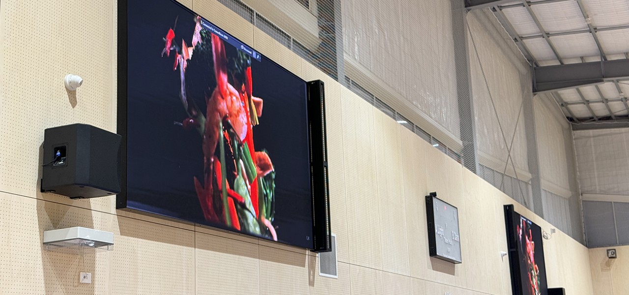 Gaayip-Yagila Primary School - LED Walls in School Gymnasium | Vision One