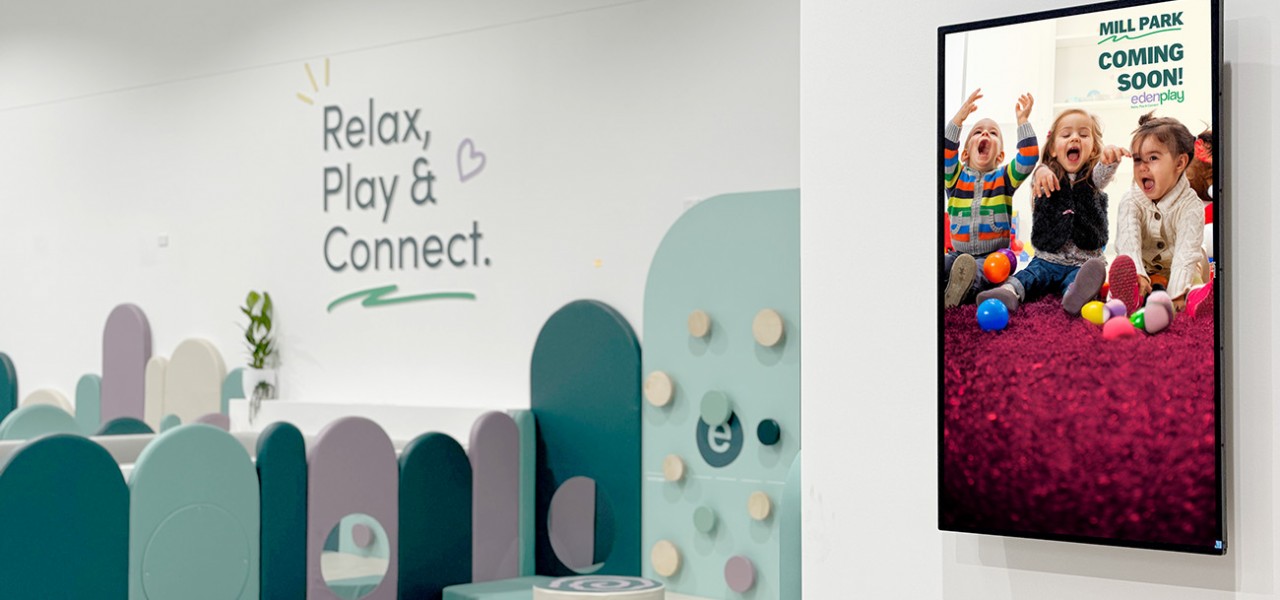 Eden Play, Mill Park - Digital Signage and Menu Boards | Vision One
