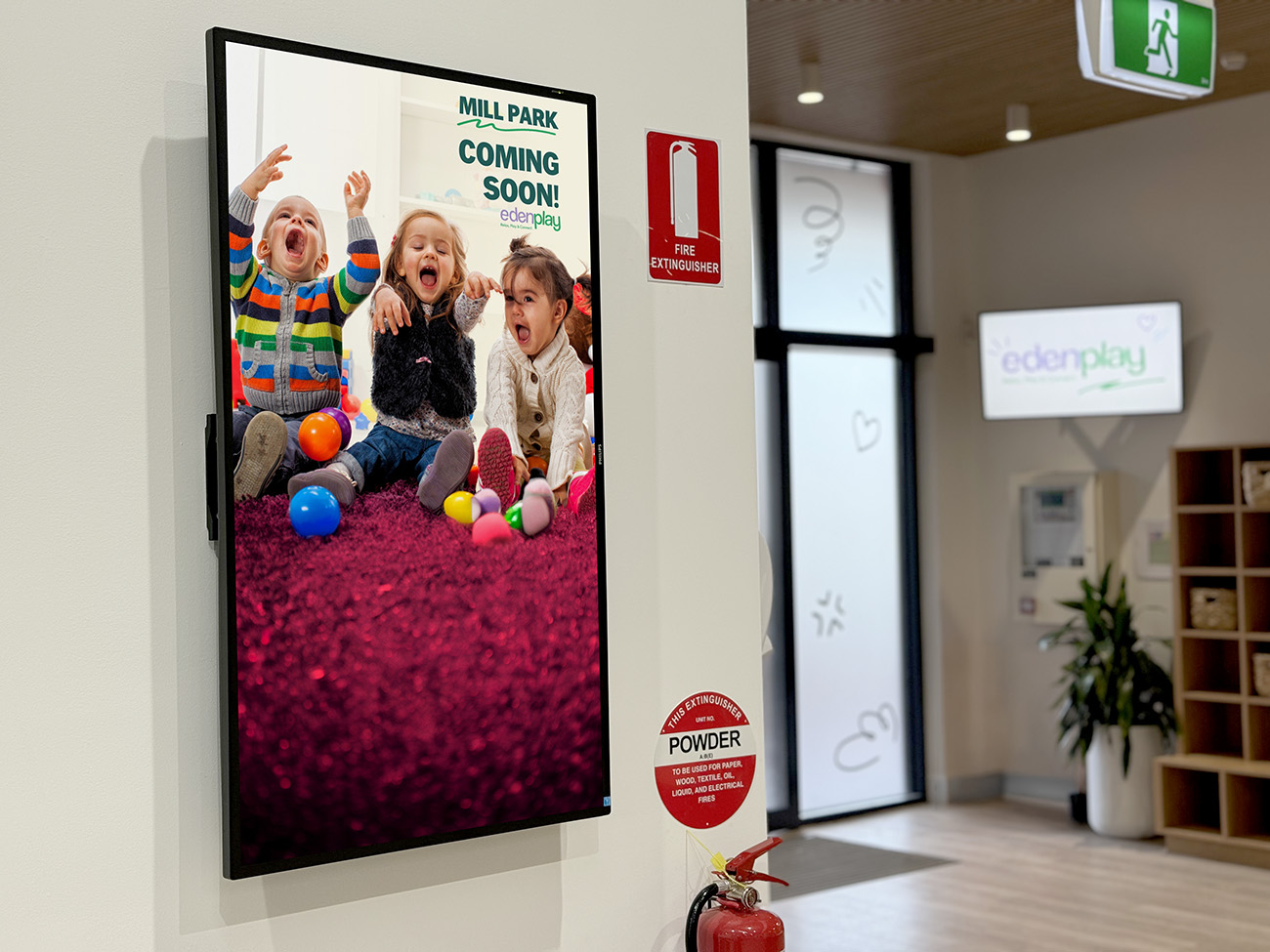 Eden Play, Mill Park - Digital Signage and Menu Boards | Vision One